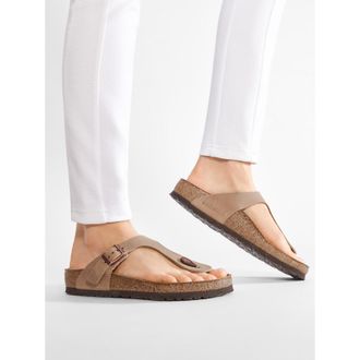 Birkenstock Zehentrenner Birkenstock Gizeh Bs 0943811 Braun