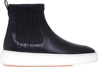 Santoni Femme, Chaussures, Noir, Taille: 39 1/2 EU Barry Baskets
