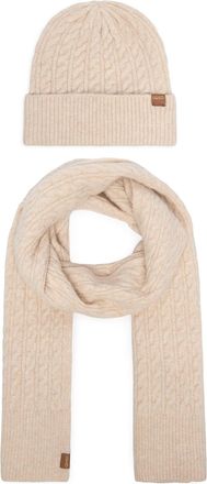 Liu Jo Set Schal und M&uuml;tze Liu Jo 2F6001 MA29S Hellbeige