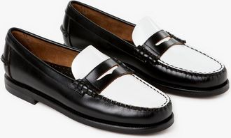 Sebago Mocassins en cuir m&eacute;lang&eacute;