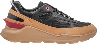 D.A.T.E. Low-Top Sneaker - sneakers nere e beige - Gr. 40 (EU) - in Bunt - für Damen