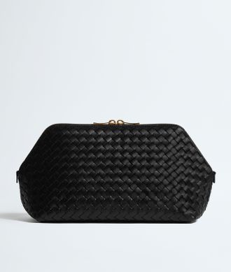 Bottega Veneta Trousse &agrave; maquillage grand format - Noir - Unisex - Unisex