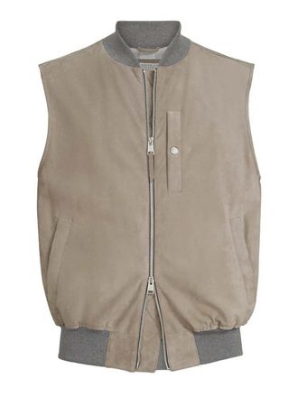 Brunello Cucinelli Blouson En Cuir - Marron Clair