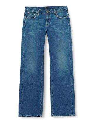 7 For All Mankind Damen Jsstc650 Jeans, Mid Blue, 27 EU