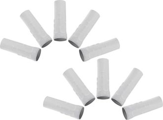 BESPORTBLE WEKADRIN E14 Kerzenh&uuml;lsen aus Eisen 10 St&uuml;ck 8x2,5x2,5cm Tropfh&uuml;lsen f&uuml;r Kronleuchter Selbstgemacht Beleuchtung Zubeh&ouml;r Kompatibel mit E14 Lampenfassu