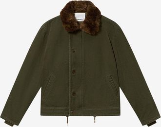 Isabel Marant Veste Andy - Homme - Kaki - Taille XS - Isabel Marant