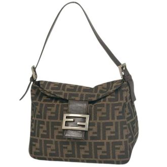Fendi Sac bandouli&egrave;re Zucca Pre-owned - Femme - Pre-owned - Brun - Taille: ONE Size