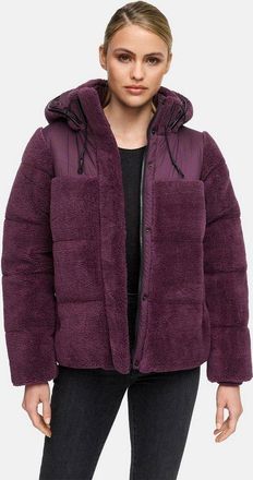 Marikoo Winterjacke Kaguraa warme Teddyfell Sherpa Jacke