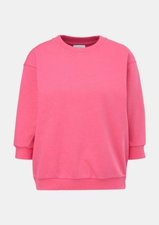 Comma 3/4 Arm-Pullover Sweatshirt Sweatshirt mit 3/4-&Auml;rmeln