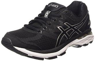 Asics Asics Femme GT 2000 4 Chaussures de Running Entrainement, Noir (Black/Noir Onyx/Silver), 39 EU