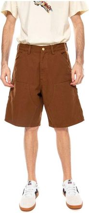 Carhartt Work in Progress Homme, Shorts, Brun, Taille: W33 Double Knee Short
