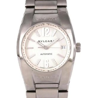 Bulgari Montre vintage doccasion - Femme - Pre-owned - Blanc - Taille: ONE Size