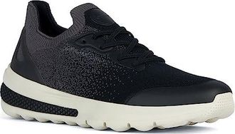 Geox U Spherica Actif A Baskets pour Homme, Noir/Anthracite, 45 EU