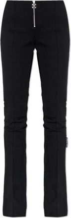 Off-white Femme, Pantalons, Noir, Taille: 42 FR Pantalon &Eacute;vas&eacute;