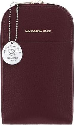 Mandarina Duck Mellow Leather Vertcal Holder, Femme, Windsor Wine, Taille Unique