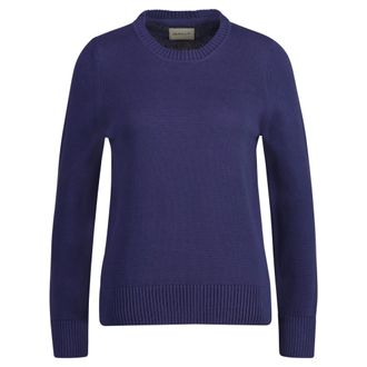 GANT Gant Damen Classic Cotton C-Neck Pullover, Dusty Navy, XXL