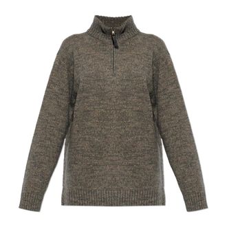 Maison Margiela Femme, Pulls, Gris, Taille: 36 FR Col roul&eacute;s