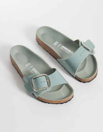 Birkenstock Madrid - Claquettes - Sauge pur-Bleu