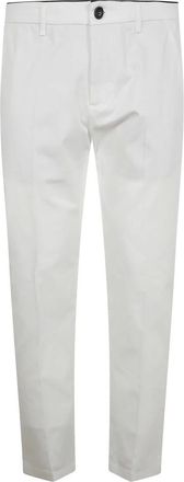 Department Five Department Five - Chino E-Motion Coupe Droite - Homme - Pantalons - Blanc - Taille: W35