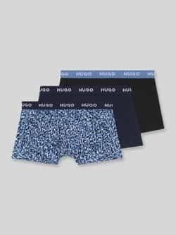 HUGO BOSS Trunks aus Baumwoll-Mix im 3er-Pack