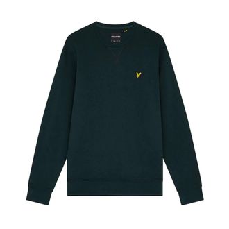 Lyle & Scott Homme, Sweatshirts et sweats &agrave; capuche, Vert, Taille: S Crew Neck SweaT-shirt