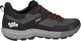 Hanwag Homme Kaduro Light GTX Chaussures, Asphalt-Black, 44.5