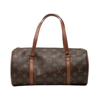 Louis Vuitton Sac &agrave; main en toile Pre-owned - Femme - Pre-owned - Brun - Taille: ONE Size