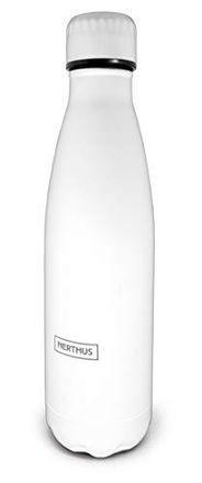 Nerthus Kitchenware FIE 130 Thermobecher doppelwandig, 27 x 7 x 7 cm, 500 ml,Edelstahl