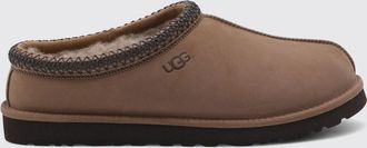 UGG Mules Tasman II en nubuck avec int&eacute;rieur en laine et semelle EVA