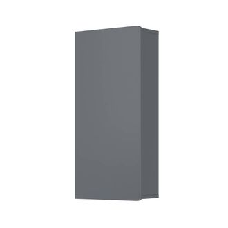 Vicco Badschrank Grau Izan 37x77x16 cm - hängender Badezimmerschrank, Zusätzlicher Stauraum für Handtücher, Pflegeprodukte & Deko