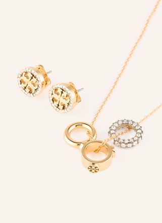 Tory Burch Tory Burch Set Icon: Halskette Und Ohrstecker gold