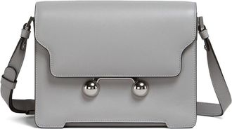 Marni Mittelgroße Trunkaroo Schultertasche - Grau