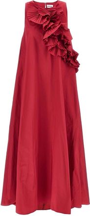 P.A.R.O.S.H. P. A.R. O.S. H. Knielanges Kleid - Bunt