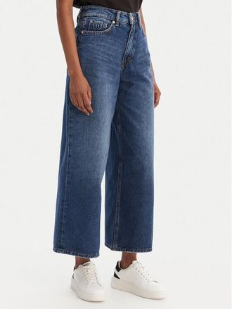 HUGO BOSS Jeans Geredith 50553175 Blau Wide Leg