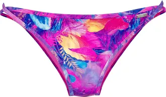 Venice Beach Bikini-Hose VENICE BEACH Zarina, Damen, Gr. 34, N-Gr, bunt (lila print), Recycling-Polyamid, bedruckt, Badehosen Bikini-Hose, in knapper Schnittform, 