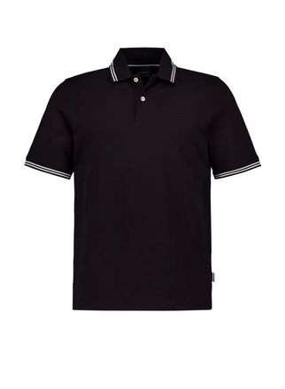 Bugatti Herren Polo-Shirt schwarz