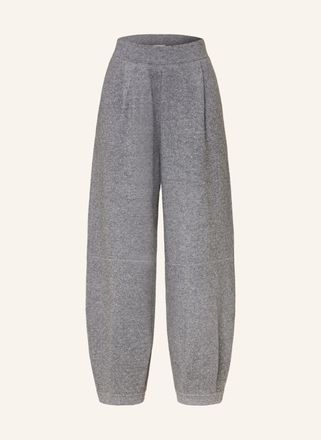 Sandro Sandro Strickhose Mit Schmucksteinen grau