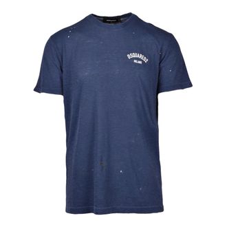 Dsquared2 Homme, Tops, Bleu, Taille: M T-shirt