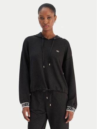 Liu Jo Sweatshirt TF5285 J4747 Schwarz Regular Fit