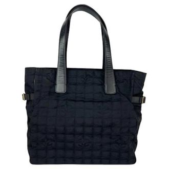 Chanel Pre-owned Nylon Travel Tote - - Pre-owned - Damen - Schwarzk - ONE SIZE
