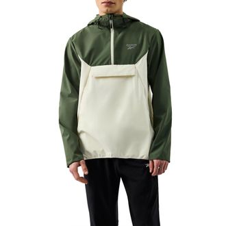 Reebok Burbage Windrunner Jacke f&uuml;r Herren, &Uuml;ber den Kopf (Breakaway Gr&uuml;n)