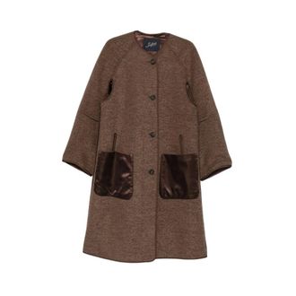 Seafarer Manteau droit - Femme - Manteaux - Brun - Taille: 36 FR