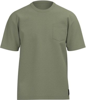Trigema T-Shirt TRIGEMA T Shirt aus Biobaumwolle mit Brusttasche (1-tlg)