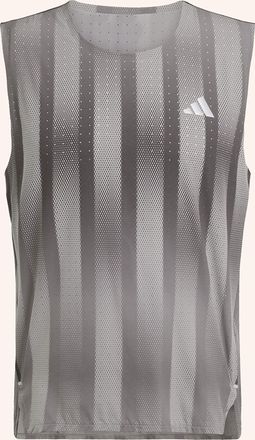 adidas Laufshirt Adizero Btn grau