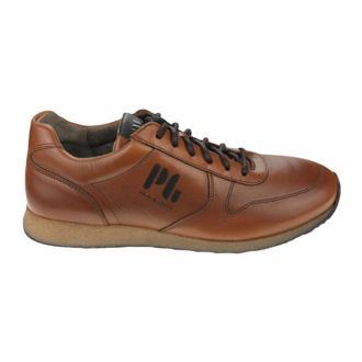 Gabor Zertifizierte Leder Herren Sneakers - Braun - - Shoes - Herren - Braun - 40 EU