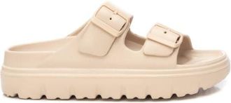 Xti Tongs Femme Beige - Chaussures confortables et polyvalentes - Mode décontractée - Modèle 14255008 (Taille38)