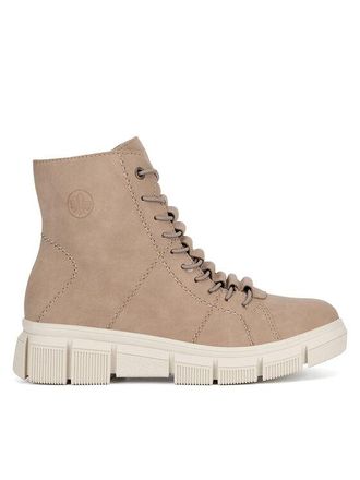 Rieker Schn&uuml;rschuhe X3428-20 Beige