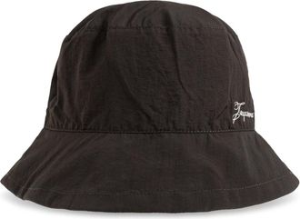 Jacquemus Femme, Accessoires, Brun, Taille: 60 CM Logo-embroidered Bucket Hat
