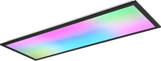 Reality Plafonnier LED REALITY Beta R67668032 noir, 31 W, 3550 lm, CCT, RGB