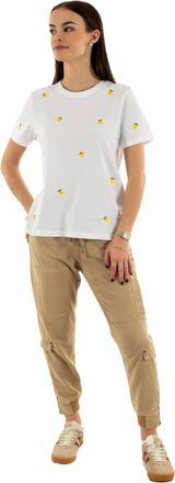 Only Damen Onlketty Life S/S O-Neck Top Box Cs JRS T-Shirt, Bright White, X-Large